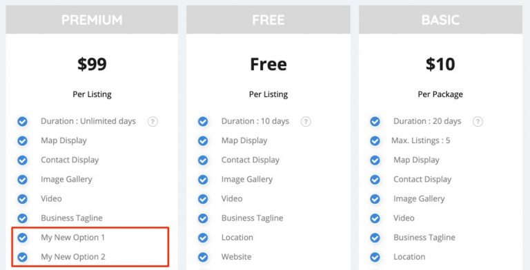 How the Pricing Plans work? – ListingPro Documentation